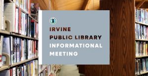 The City of Irvine is Establishing Its Own Public Library System - Irvine Community News and Views