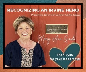 The City Honors Irvine Planning Commissioner Mary Ann Gaido - Irvine ...