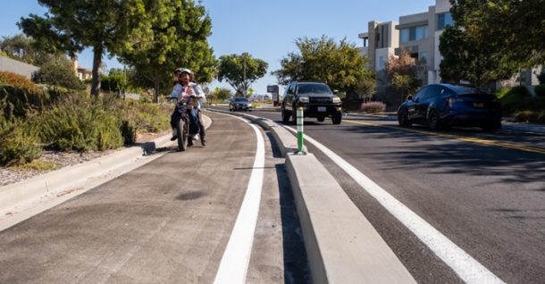 Irvine’s First Class IV Protected Bikeway is Now Open - Irvine ...